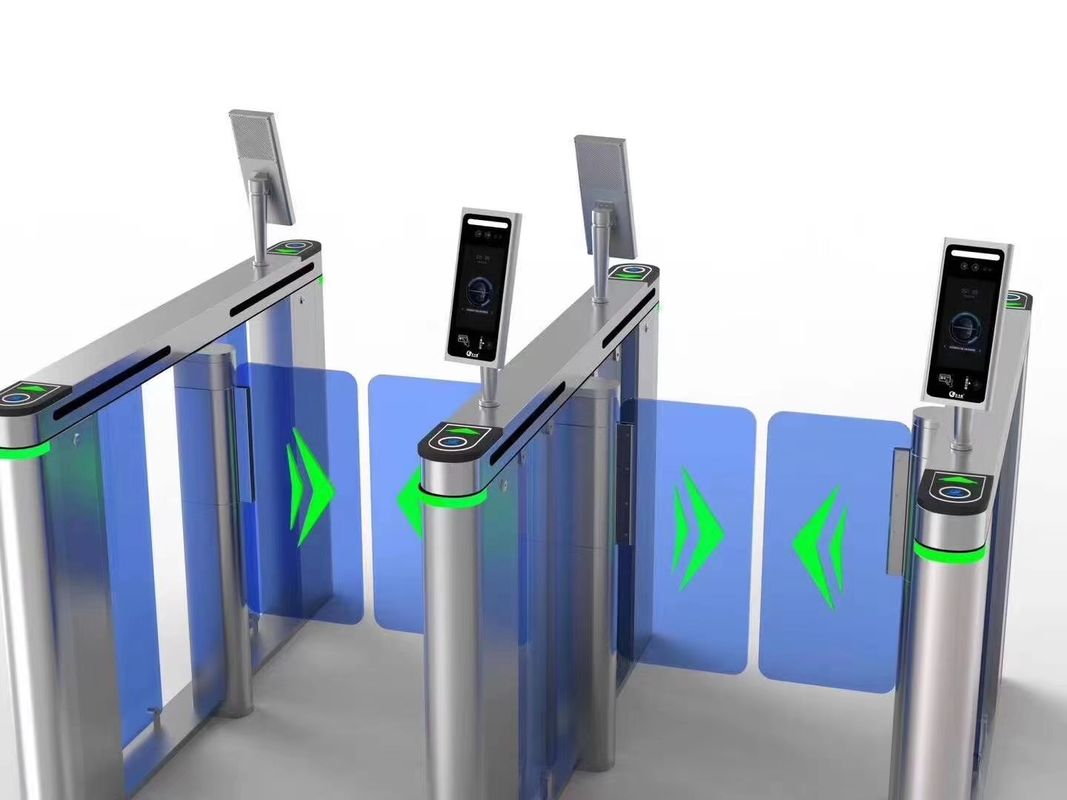 Aluminum Alloy Speed Lane Gate Turnstile 220V 50Hz Fastlane Turnstiles