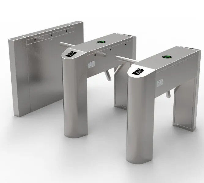 Dustproof Anti Tailing Half Height Turnstile Gate Drop Arm Turnstiles ...