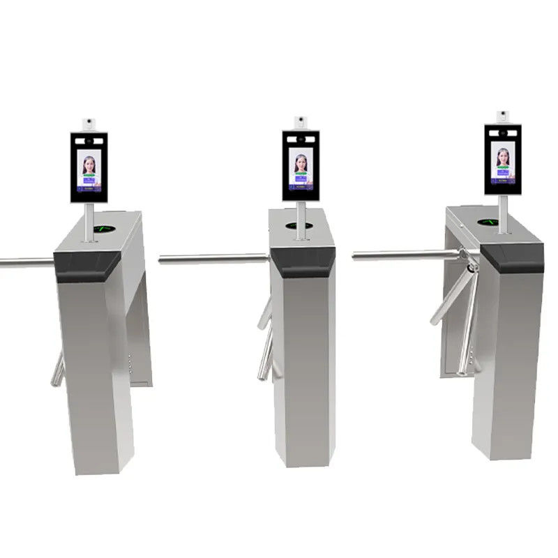 Anti Reverse Turnstile Access Control Entrance Gates Passage Width 600mm