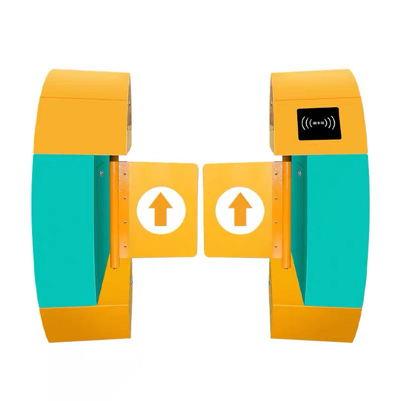 SUS 304 Sliding Gate Turnstile Barrier Turnstile Gate 1200*200*900mm