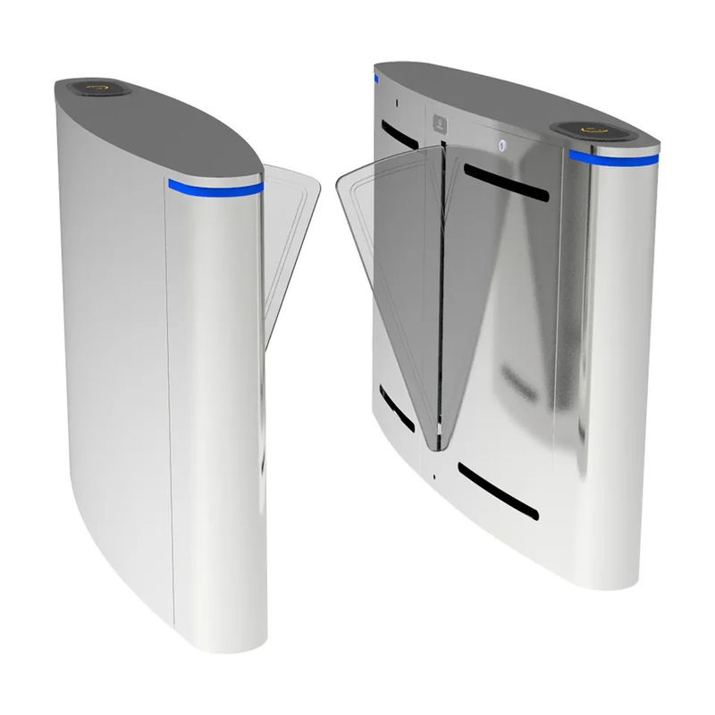 250mm Telescopic Flap Barrier Turnstile Bidirectional Baffle Gate Turnstile