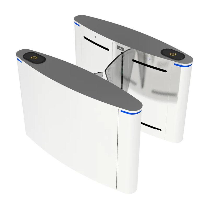 250mm Telescopic Flap Barrier Turnstile Bidirectional Baffle Gate Turnstile