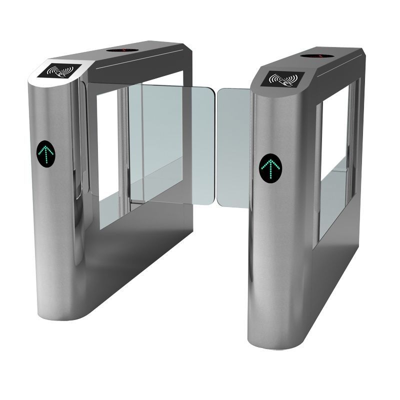 Automatic SUS304 Electronic Swing Barrier Turnstile Gates For Subway