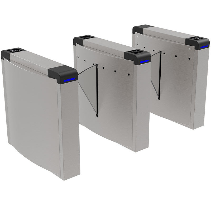 DC24V Construction Site Security Flap Barrier Turnstile Entrance Gates