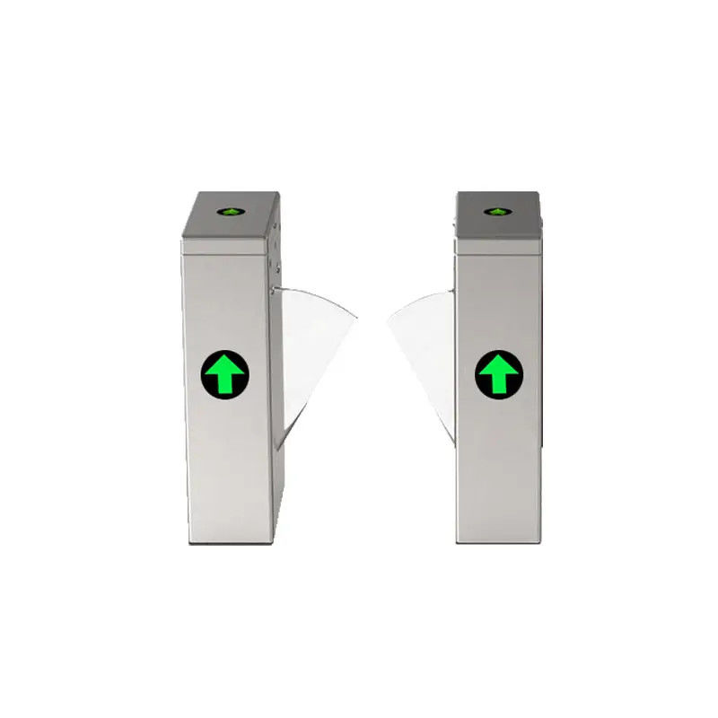 CNC Laser Cutting Automatic Flap Barrier Turnstile Emergency Open