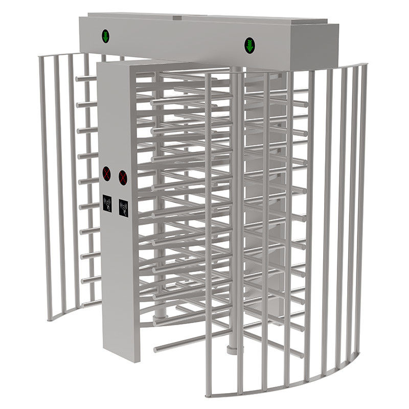 304 Stainless Steel Construction Site Full Height Turnstiles 40 Persons/Min
