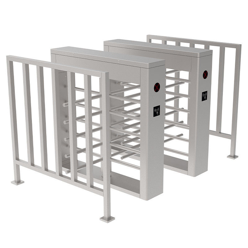 RS485 Half Height Turnstile Entrance Gates IP43 With Pedestrian Access ...