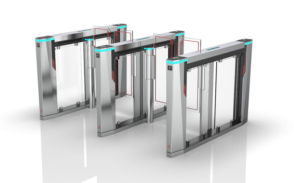 IP65 Acrylic Barrier Speed Lane Gate Turnstile With Face Recognition