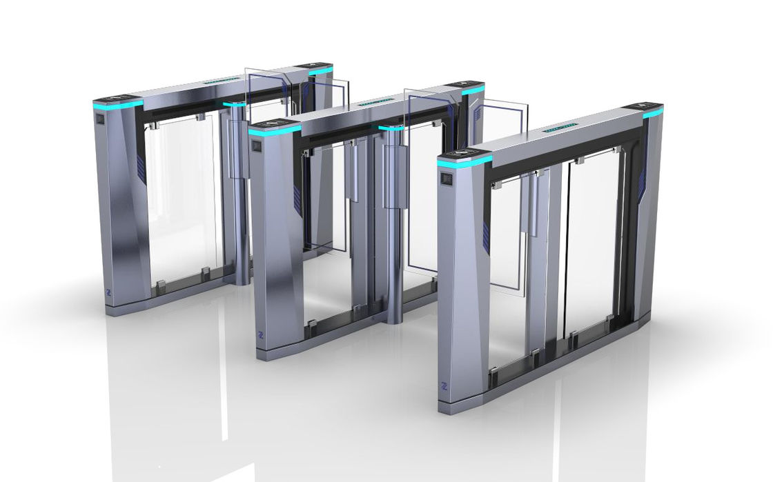 IP65 Acrylic Barrier Speed Lane Gate Turnstile With Face Recognition
