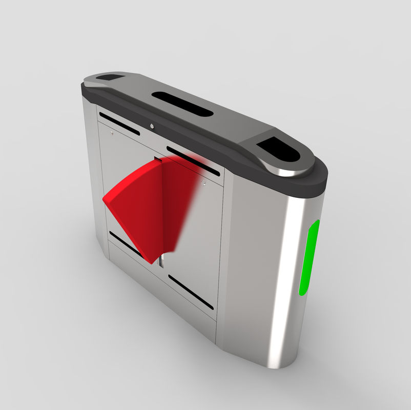 Flap Barrier Turnstile Gate Access Control System with Face/Fingerprint ...