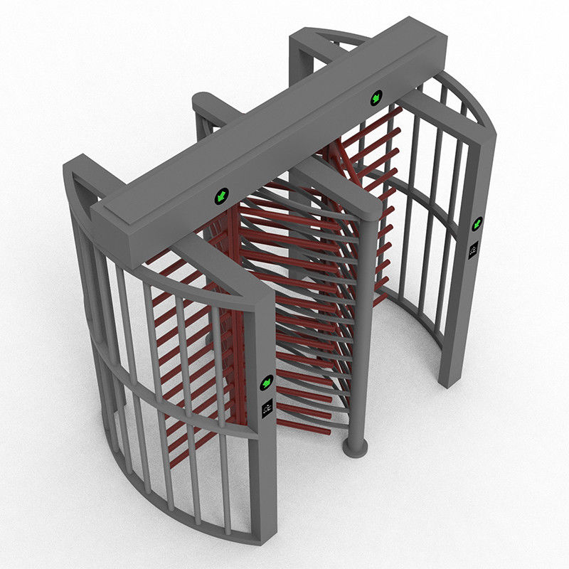 304 Stainless Steel Full Height Turnstile Gate Automatic People ...