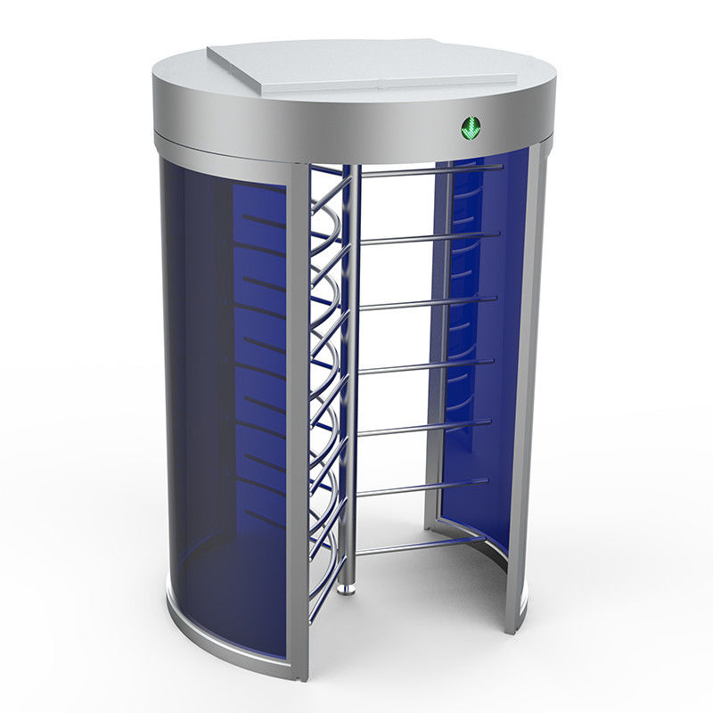 RFID Card Reader Double Lane Full Height Turnstile For Access Control ...