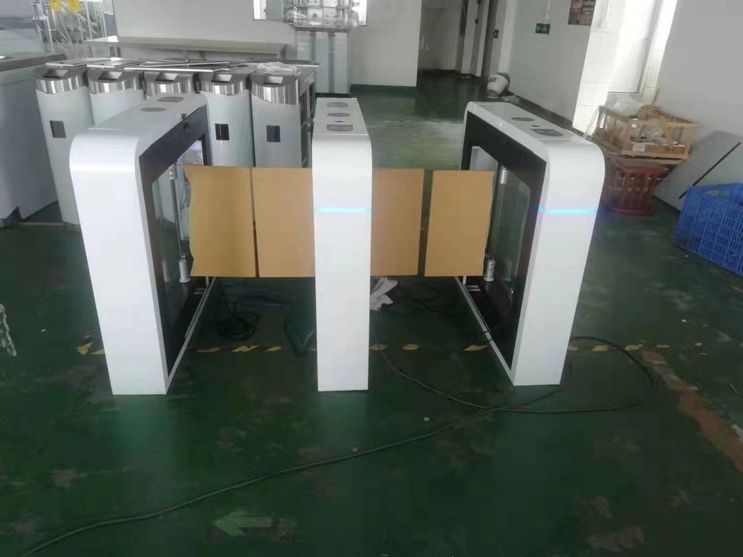 Automatic Rs485 Swing Turnstile Gate Indoor Office Security High Speed ...