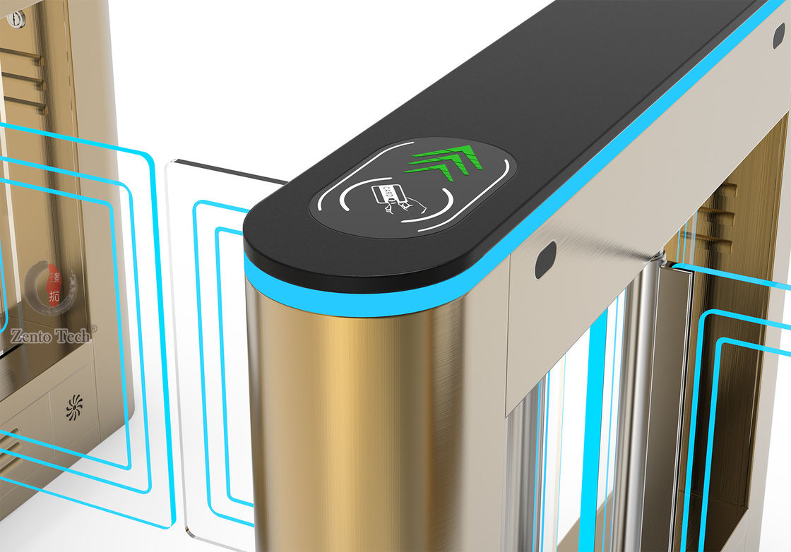 Advanced Access Control System with Bidirectional Swing Barrier Gate ...