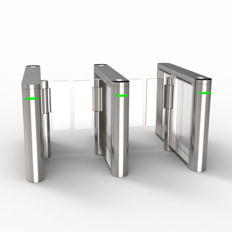 Automatic Office Building High Speed Lane Gate Turnstiles With Face ...