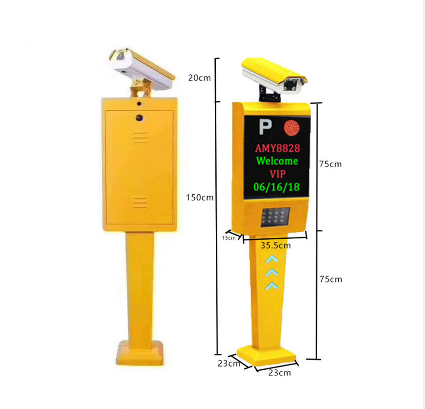 Automatic License Plate Recognition ALPR Parking System Intelligent Car ...