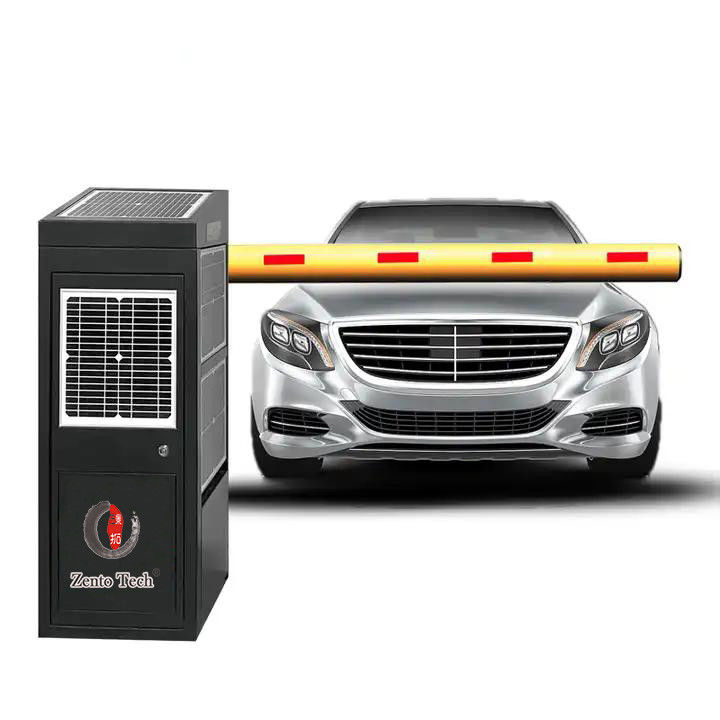 Solar Powered Parking Boom Barrier Gate For New Energy Parking Lot ...