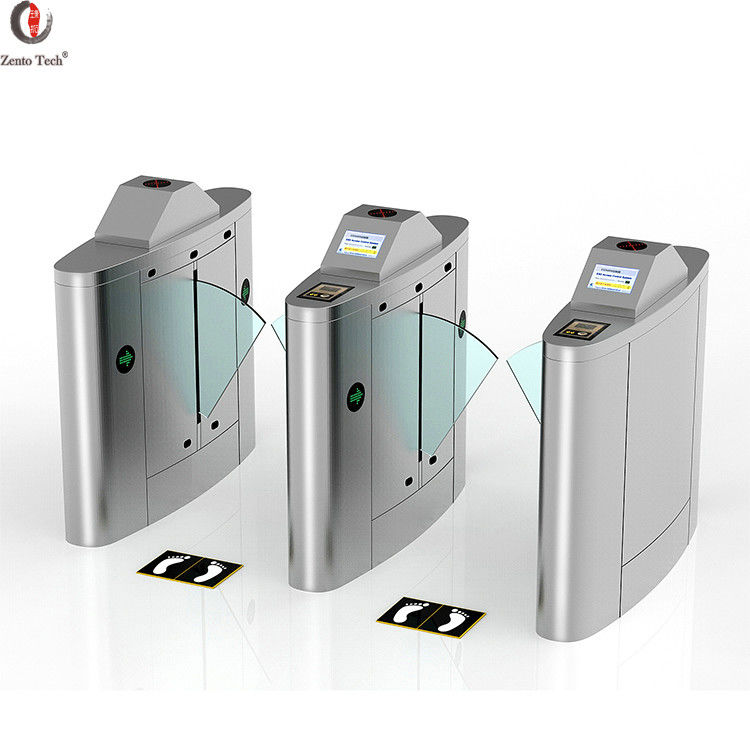 Automatic Pedestrian Entrance Barrier Access Systems ESD Flap Barrier