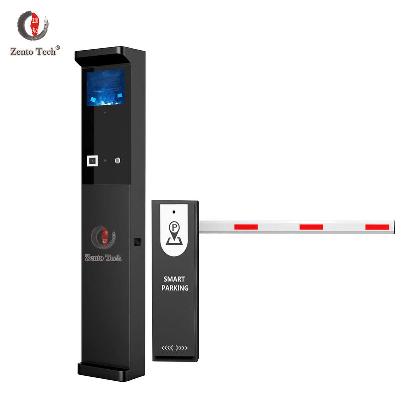 High Efficiency Parking Barrier Gate All-in-One License Plate Card Ticket Management System