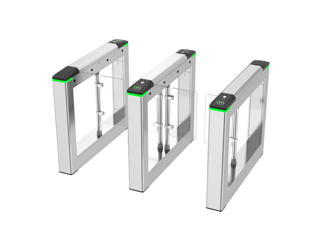 Zento Swing Barrier Gates Turnstile Access Control With Card Reader for ...