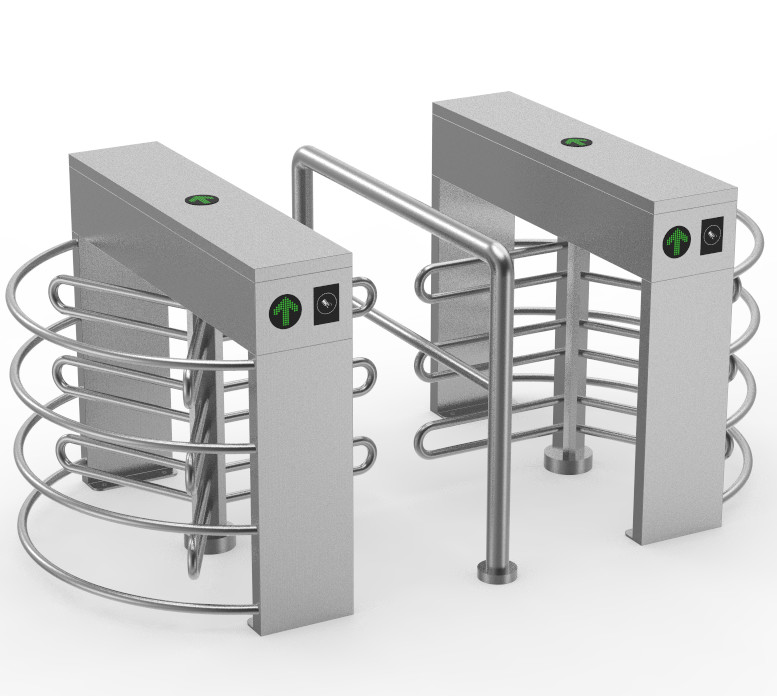 RS485 Interface Half Height Gate Turnstile Security Gates 550mm