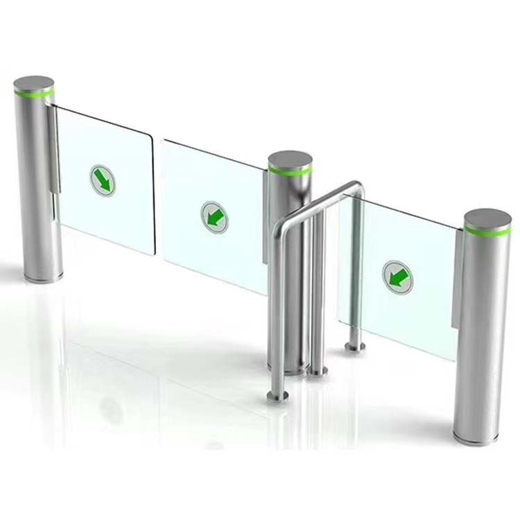 Acrylic 900mm Access Control Speed Gates Office Building Turnstiles OEM