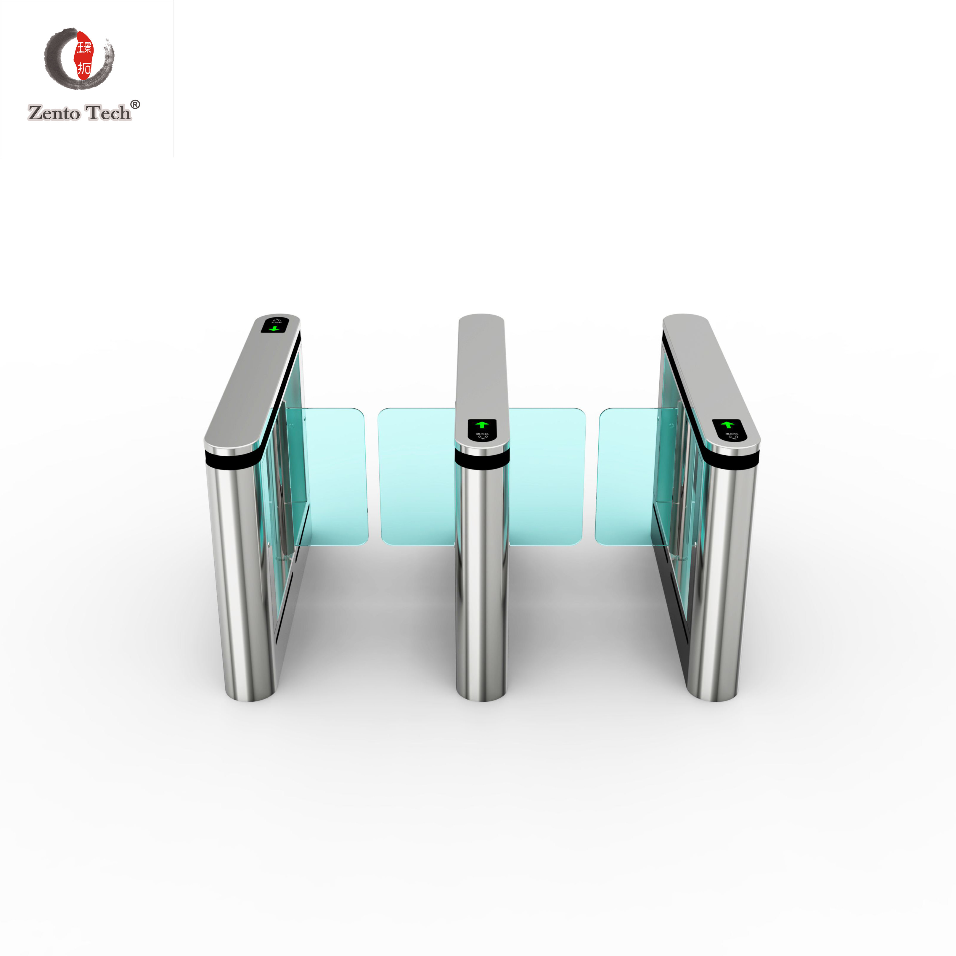 Stainless Steel Pedestrian Access Control High Speed Gate DC24V 50HZ