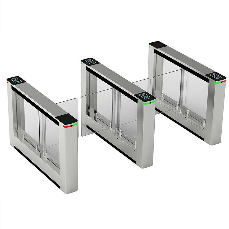 Outdoor Traffic Counters 220V Swing Turnstile Gate Biometric Authentication