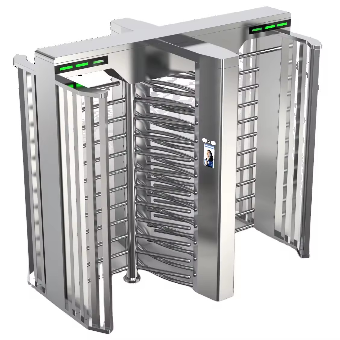 Speed Full Height Turnstile Gate With SUS304/316 Material In UAE 30-45P ...