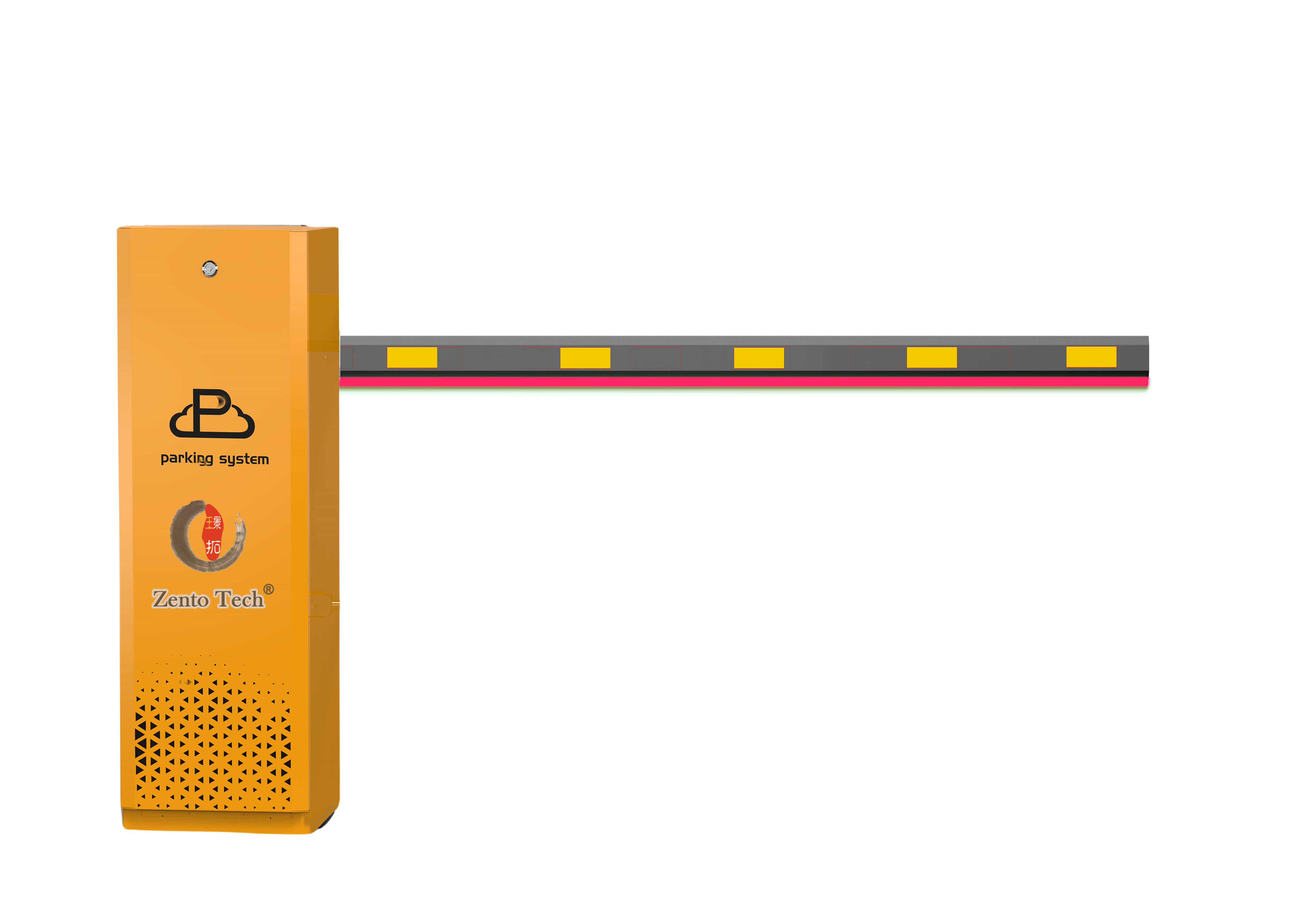 Automatic Parking Barrier Gate with AC Motor & Safety Features