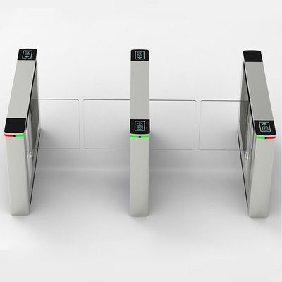 Outdoor Traffic Counters 220V Swing Turnstile Gate Biometric Authentication