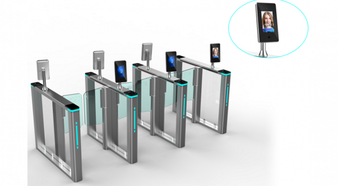 8 Inch Biometric Face Recognition System with Time Attendance