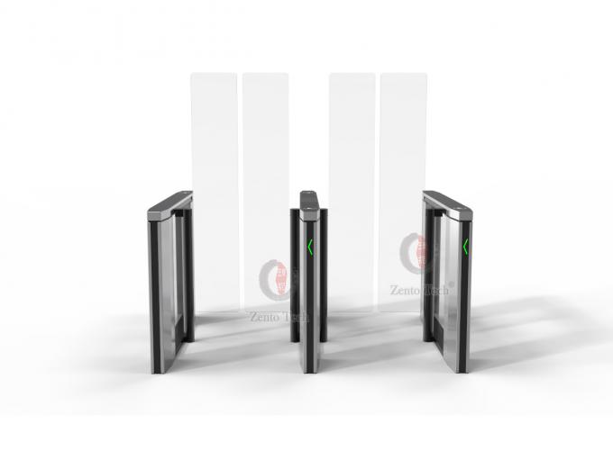 316 Stainless Steel Speedlane Swing Turnstile High Speed Gate Bidirectional