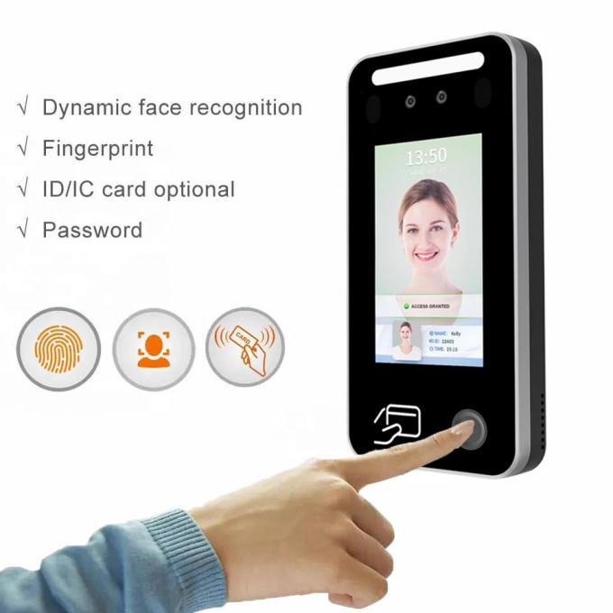 Ai Rfid Face Recognition Terminals Dc12v 4 Core Cpu