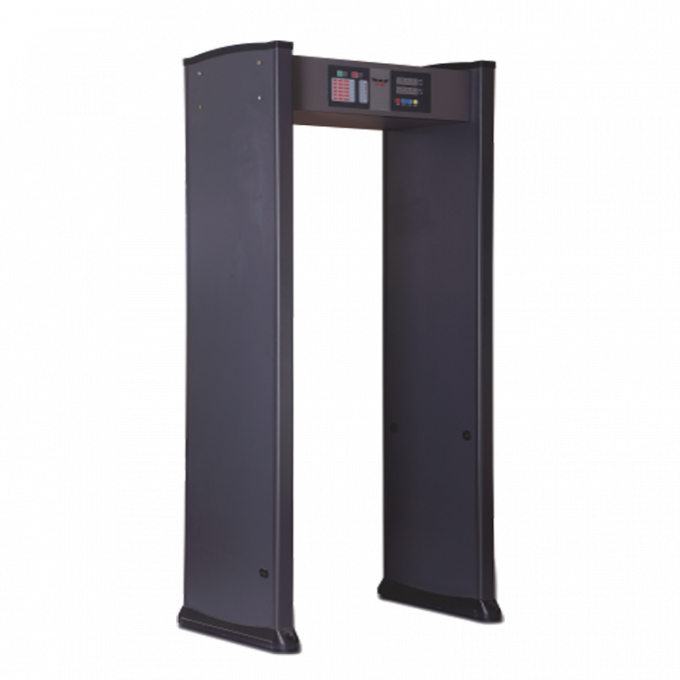 12-18 Zones Setting Entry Door Metal Detectors Walk Through Security ...